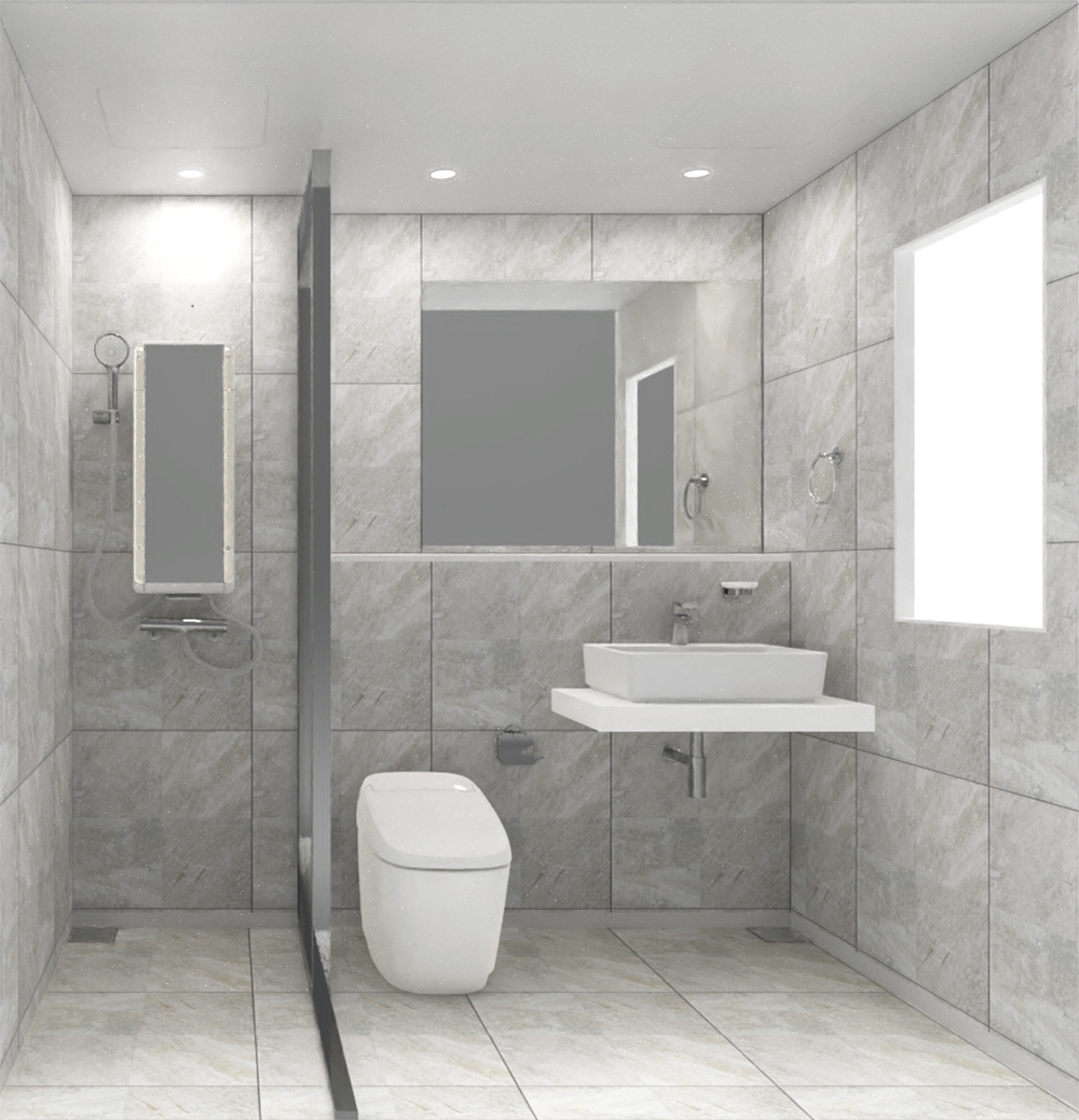 Body Hug Shower (White)